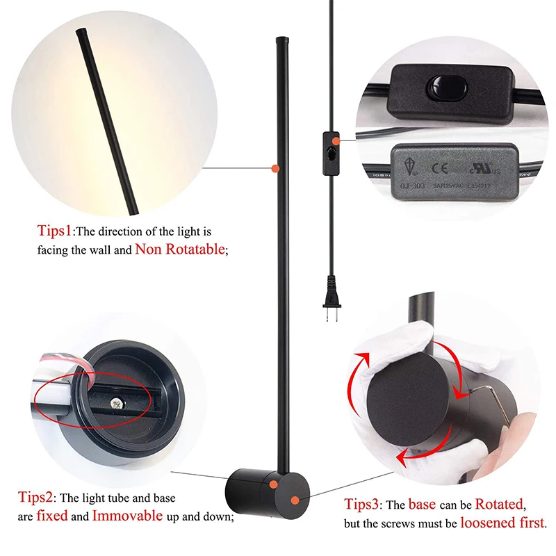 Applique Sottile - Stylish LED Wall Lights for Living Room