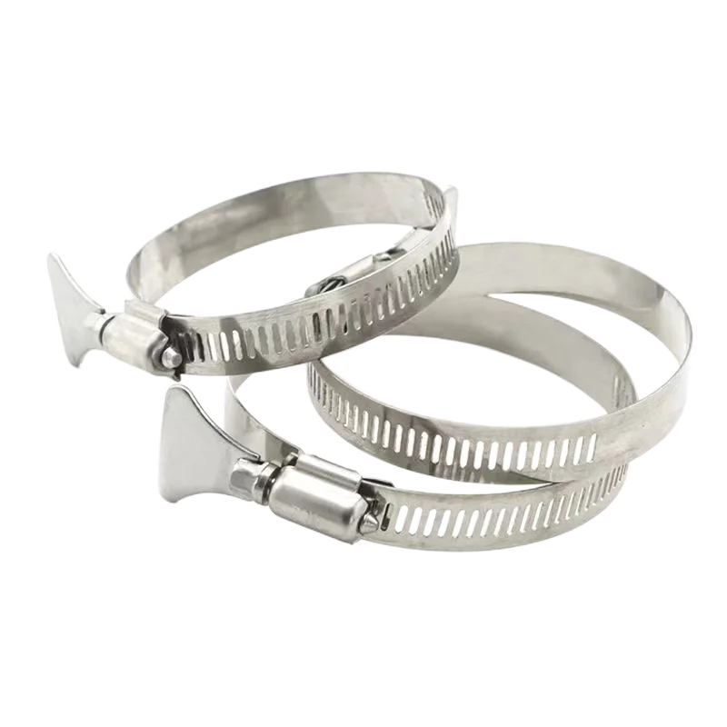Din3017 German Type Hose Clamp With Butterfly With W2 Material - Buy ...