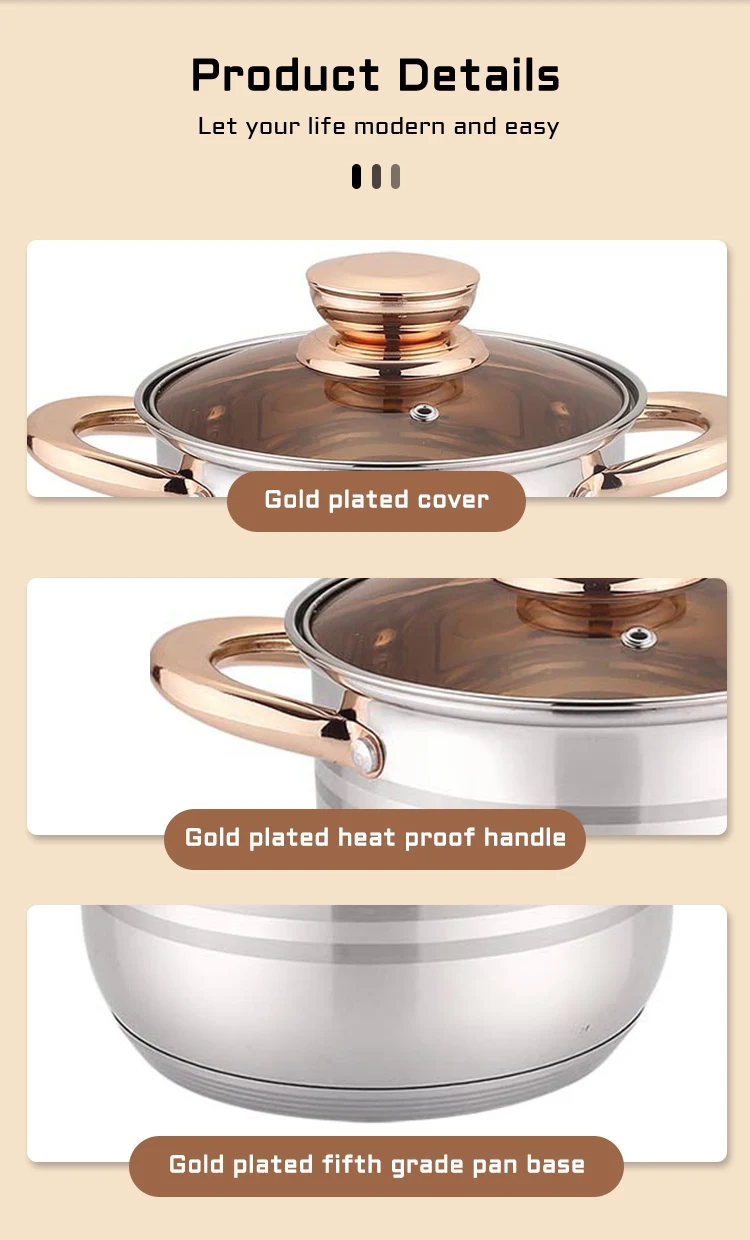 Induction Base Non Stick Cookware Set -Jmpw Stainless Steel