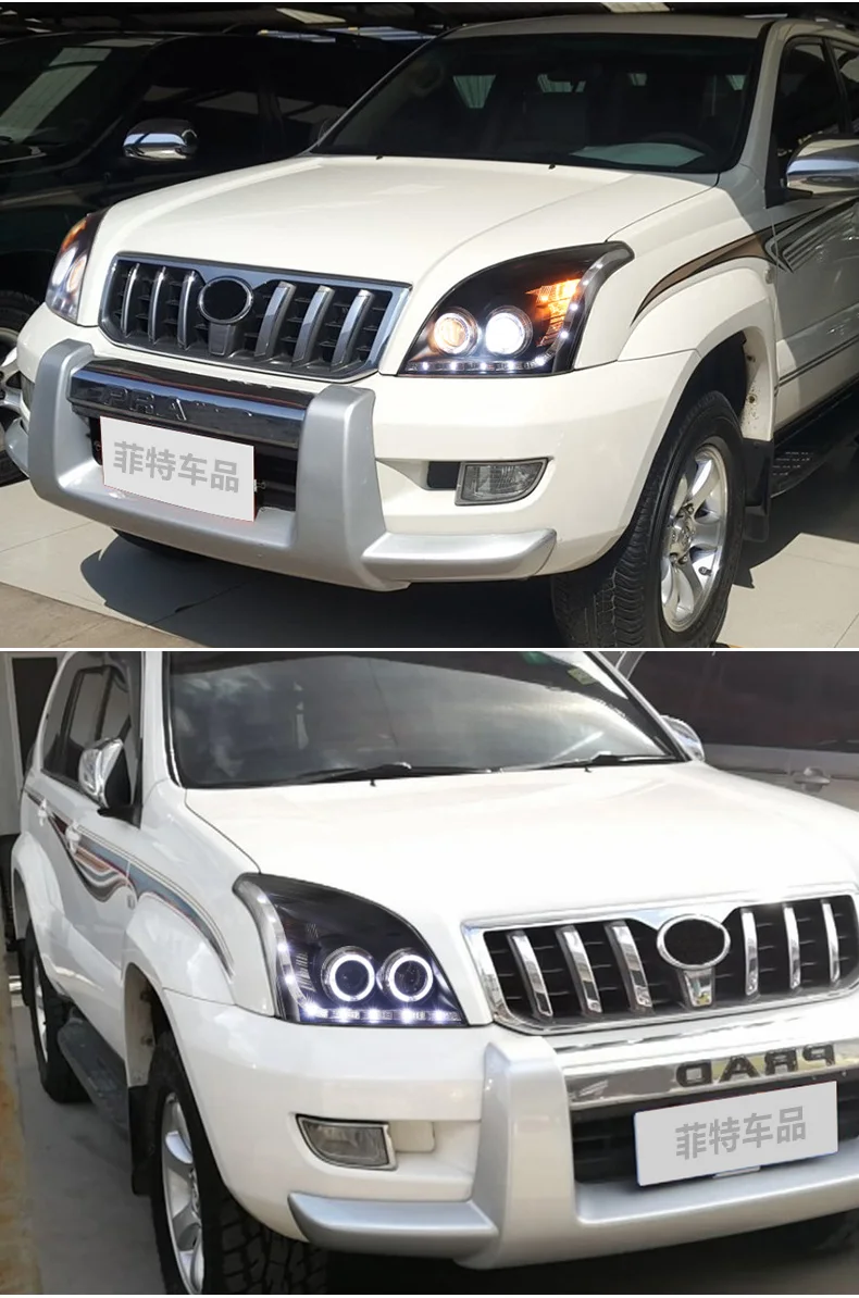 Toyota Prado FJ120 03-09 LED Projector Headlight Replacement Lens OEM