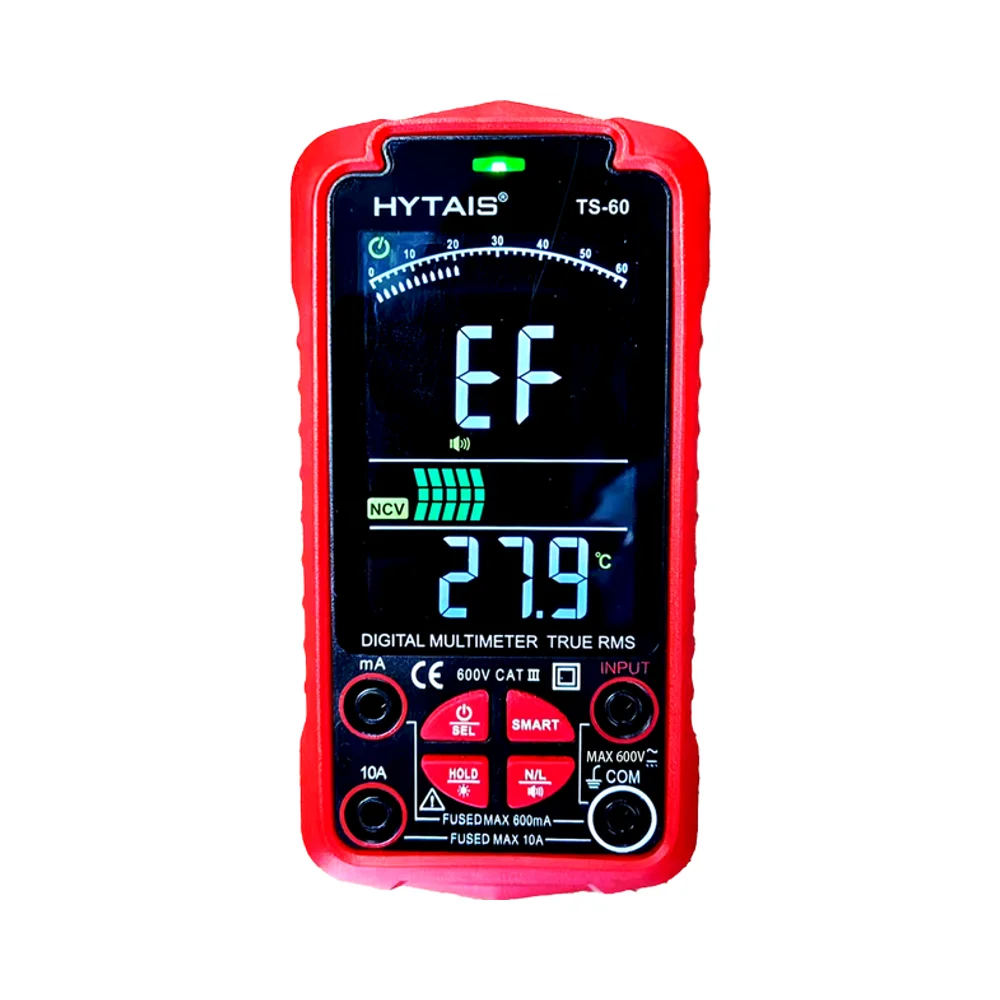 HYTAIS TS60 High-end Touch Smart Multimeter 6000 Counts Multimetro Test ...