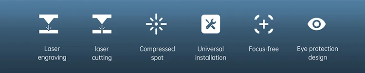Atomstack M40 40w Laser Module For Cutting And Engraving Machine Lazer ...