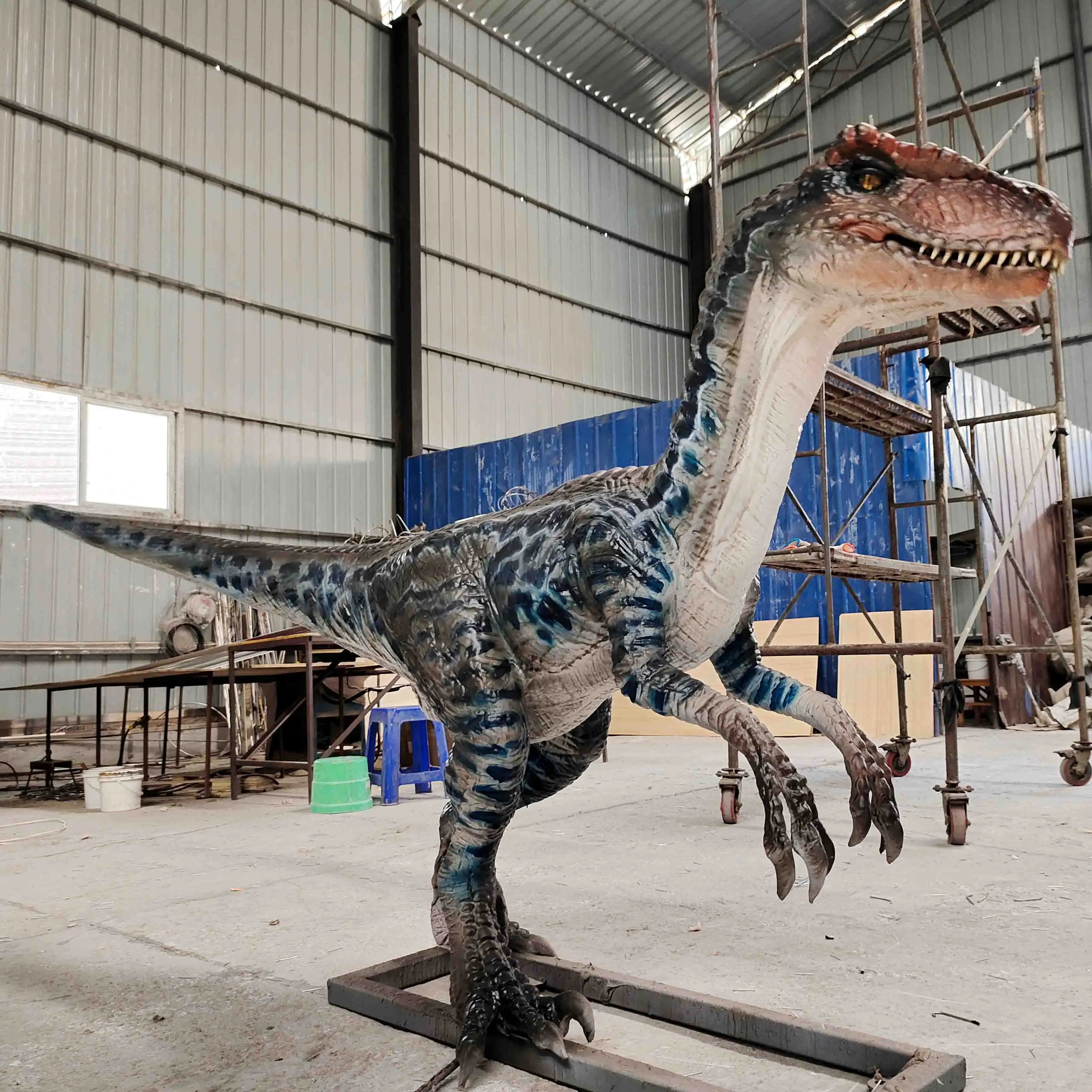 Theme Park Artificial Dinosaurus Animatronics Model Life Size ...
