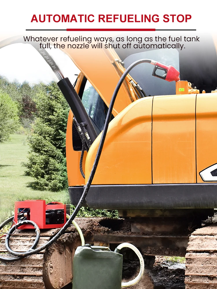 Portable Fuel Dispenser Pump - Quantitative & Non-quantitative