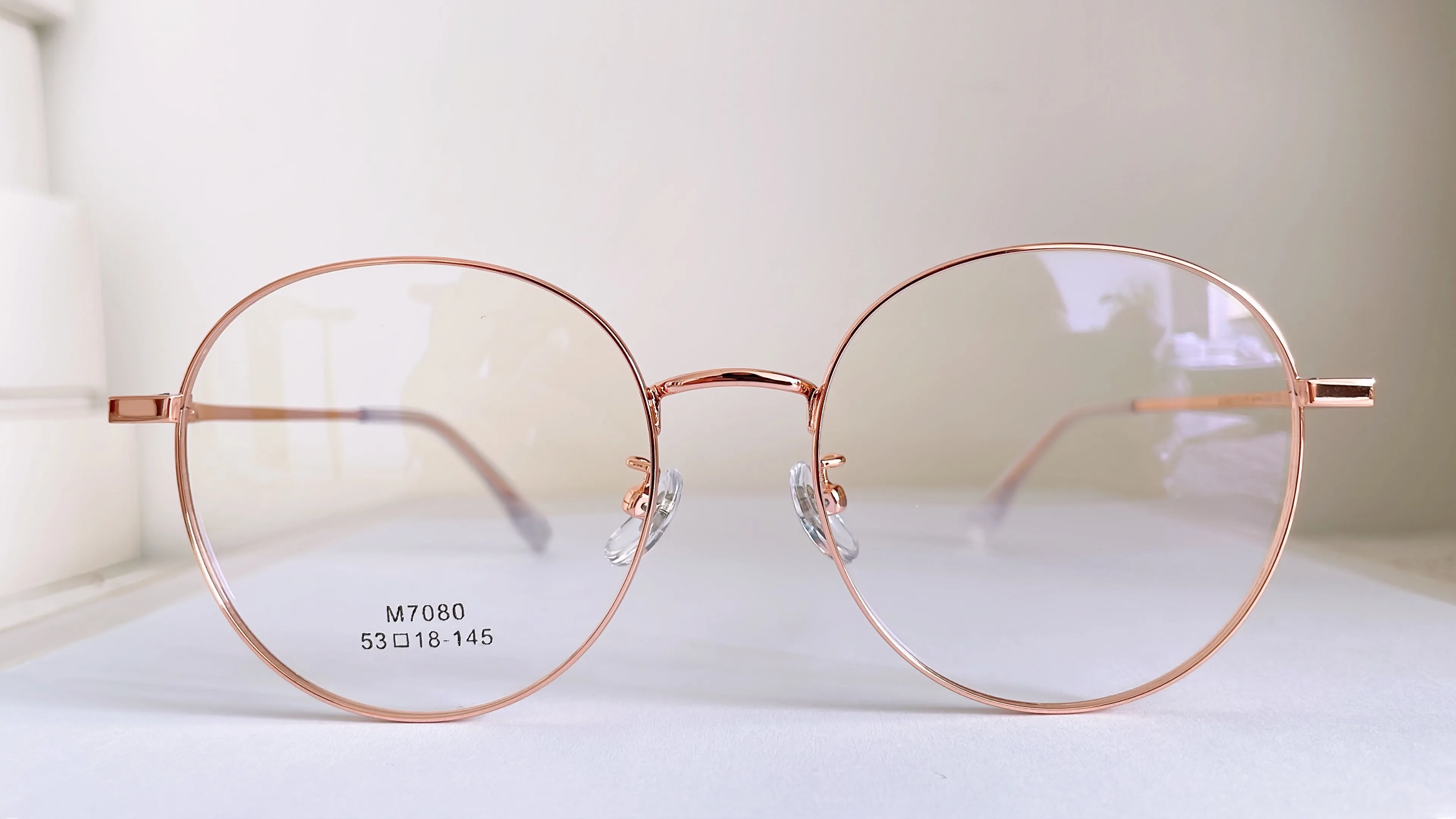 Metal Frame Women's Glasses Student Optical Youth Frame Round Glasses ...