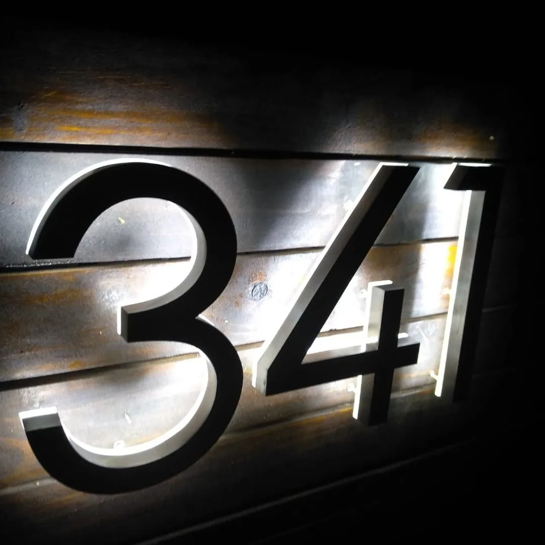 Outdoor Sign Board Custom Aluminum Signs Led Signboard Electroplating ...