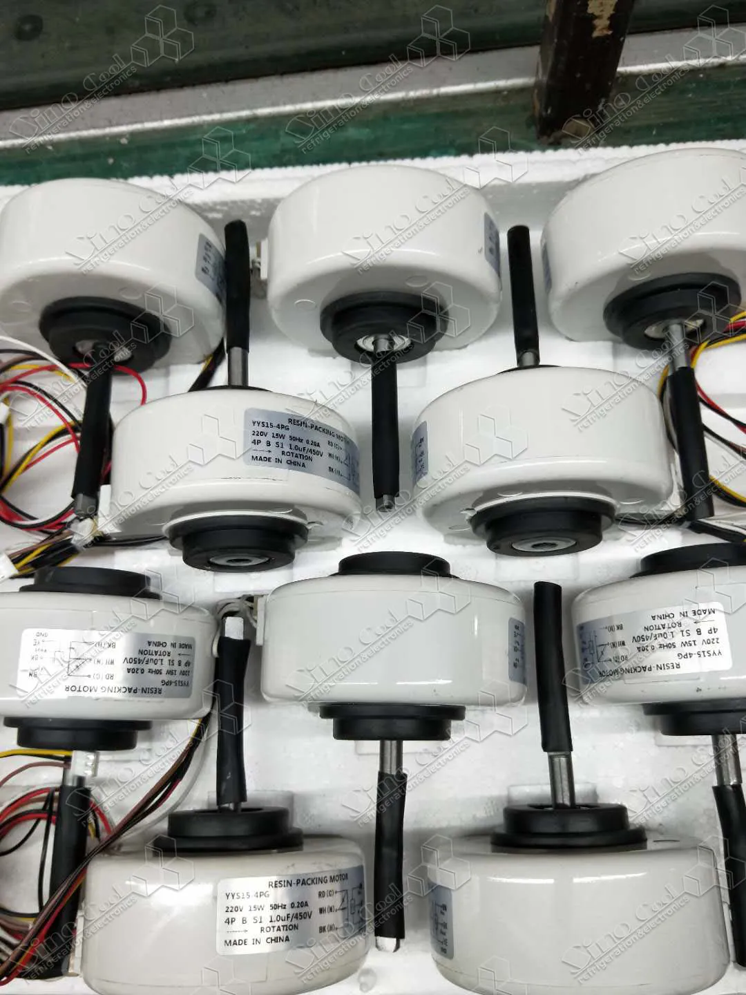 Rpg15c-1 Resin Pack Brushless Dc Motor 220v 19w Resin Packed Fan Motor ...