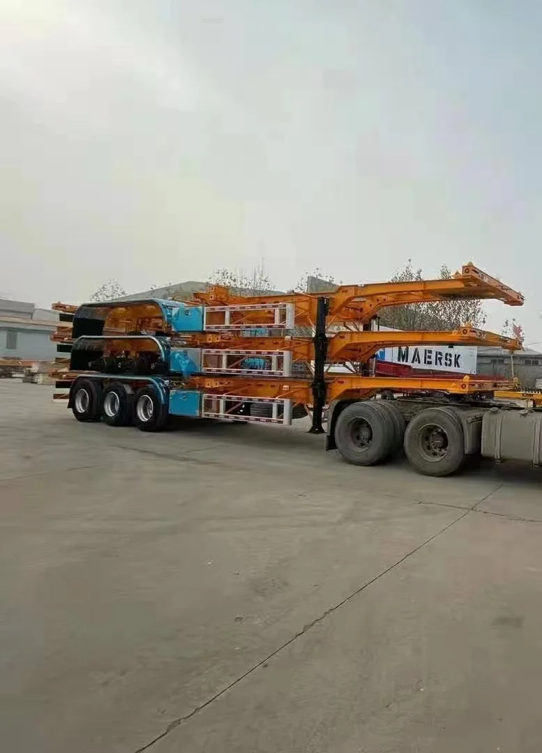 New Container Trailer Skeletal Chassis 40 Foot Skeleton - Buy Skeleton ...