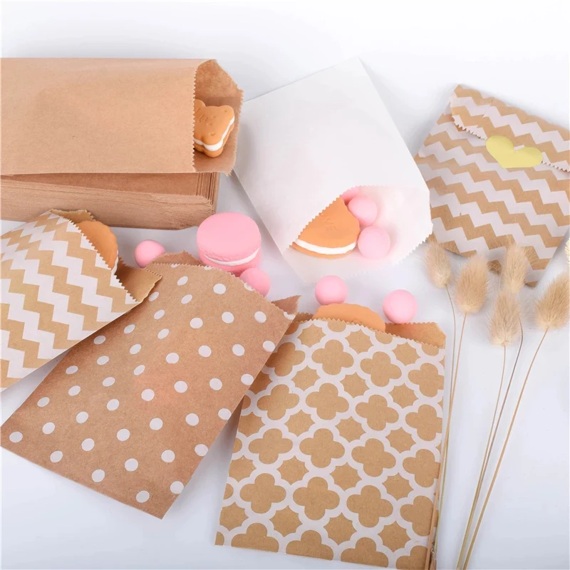 Custom Printed Packaging Paper Bags Craft Paper Bag Kraft Paper Small ...