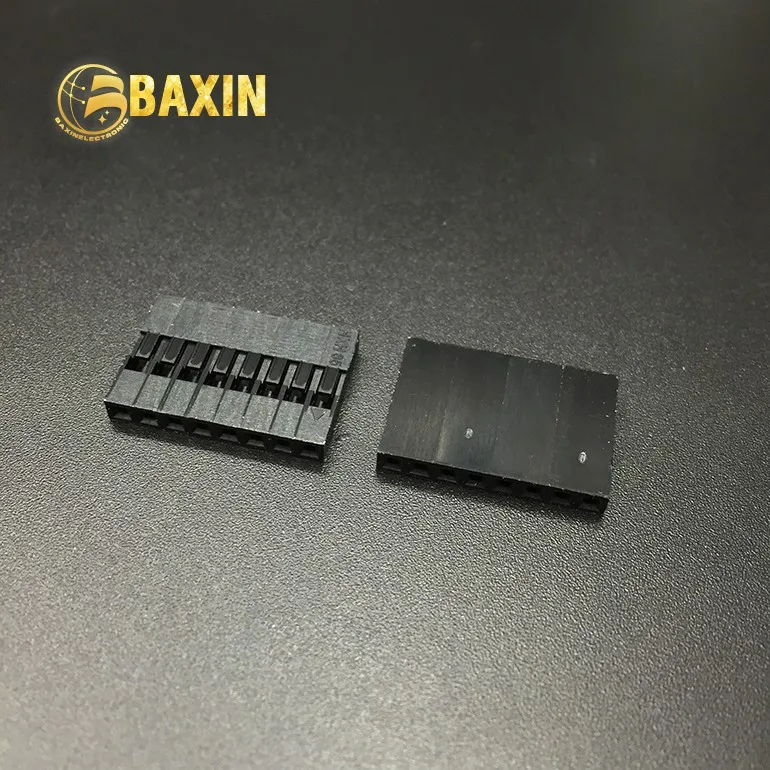 Black Dupont 2.54mm Pitch Tjc8 Connector 8pin - BAXIN
