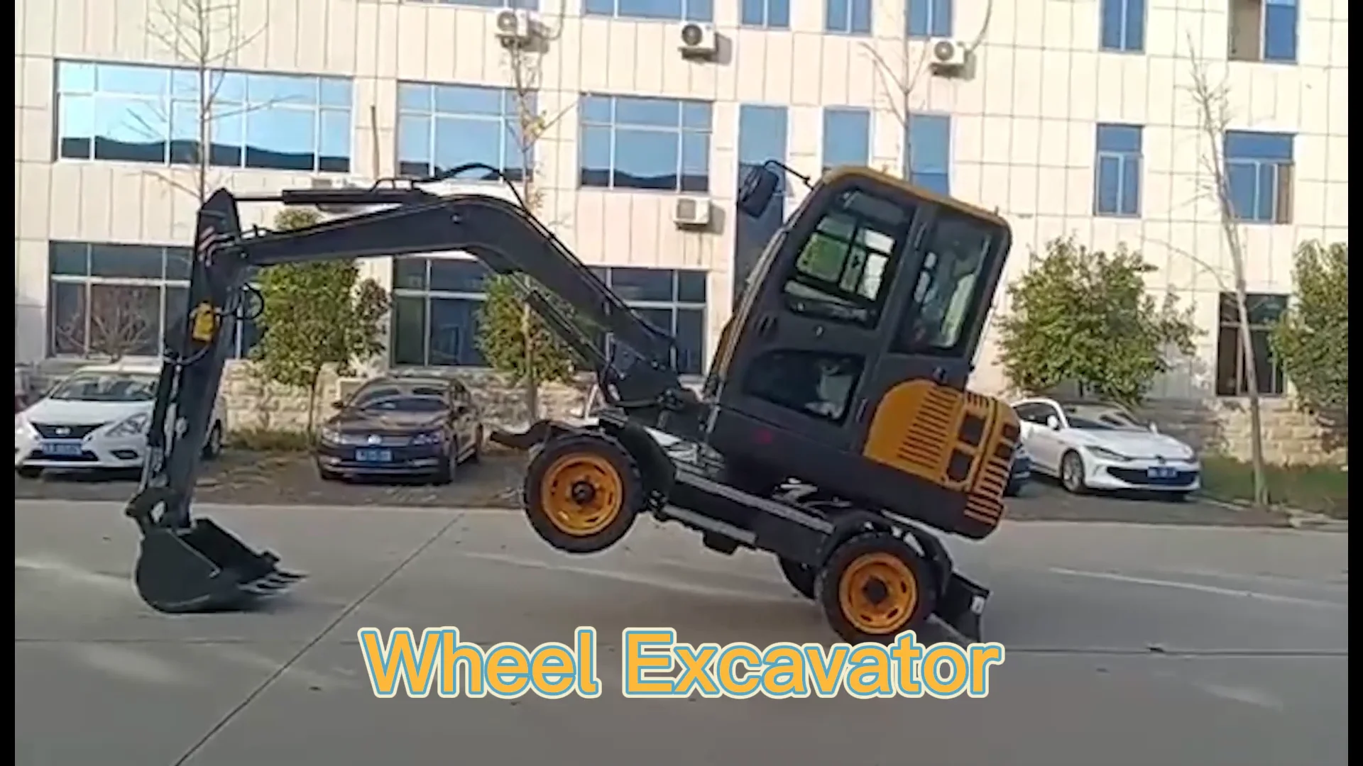 Digging Trenches New Municipal Construction 3 Ton Excavator 3 Ton ...