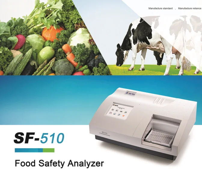 Rayto 6 Inch LCD Food Safety Testing Equipment/ Food Safety Analyzer SF ...