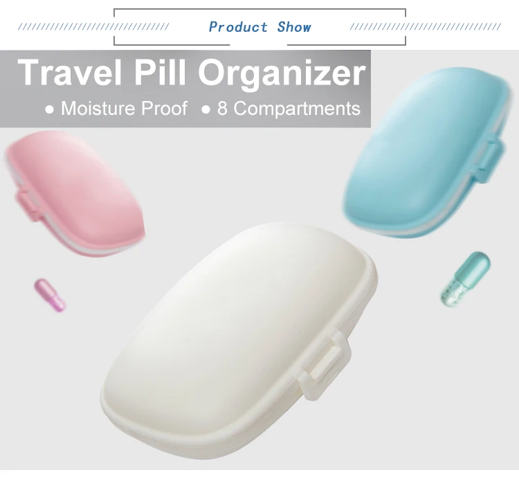 Wheat Straw Environmental Dispensed Pill Storage Box