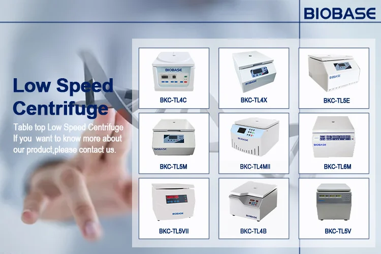 BIOBASE Laboratory Bench Top Low Speed Centrifuge With Swing Angle ...