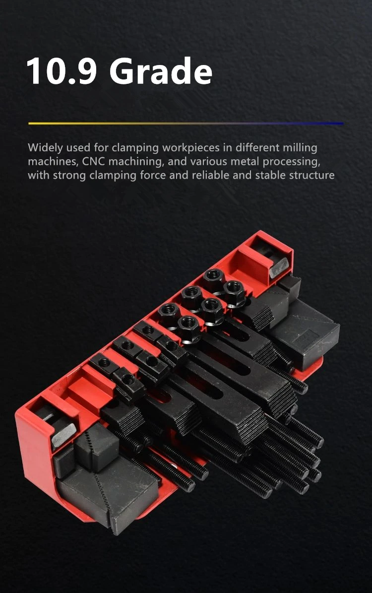 T-slot Stub End Clamp Flange Coupling Step Block Tool Fast Kit for VMC ...