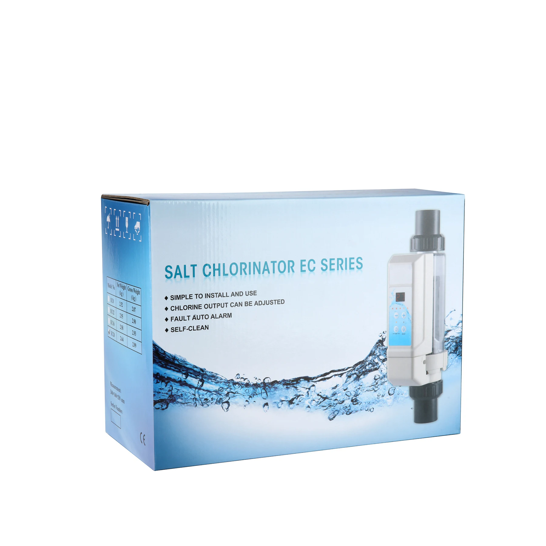 Ec Series Electrolytic Salt Chlorination Machine Automatic Cleaning ...