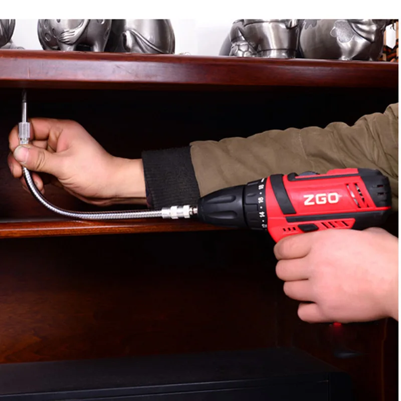 Screw Power Drill Connection Tips Flex Adapter W/extend Quick Connect ...