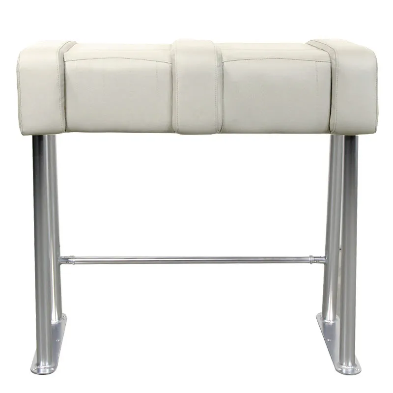 Overdeck Boat Pilot Seat - Durable Leaning Post with Rod Holders