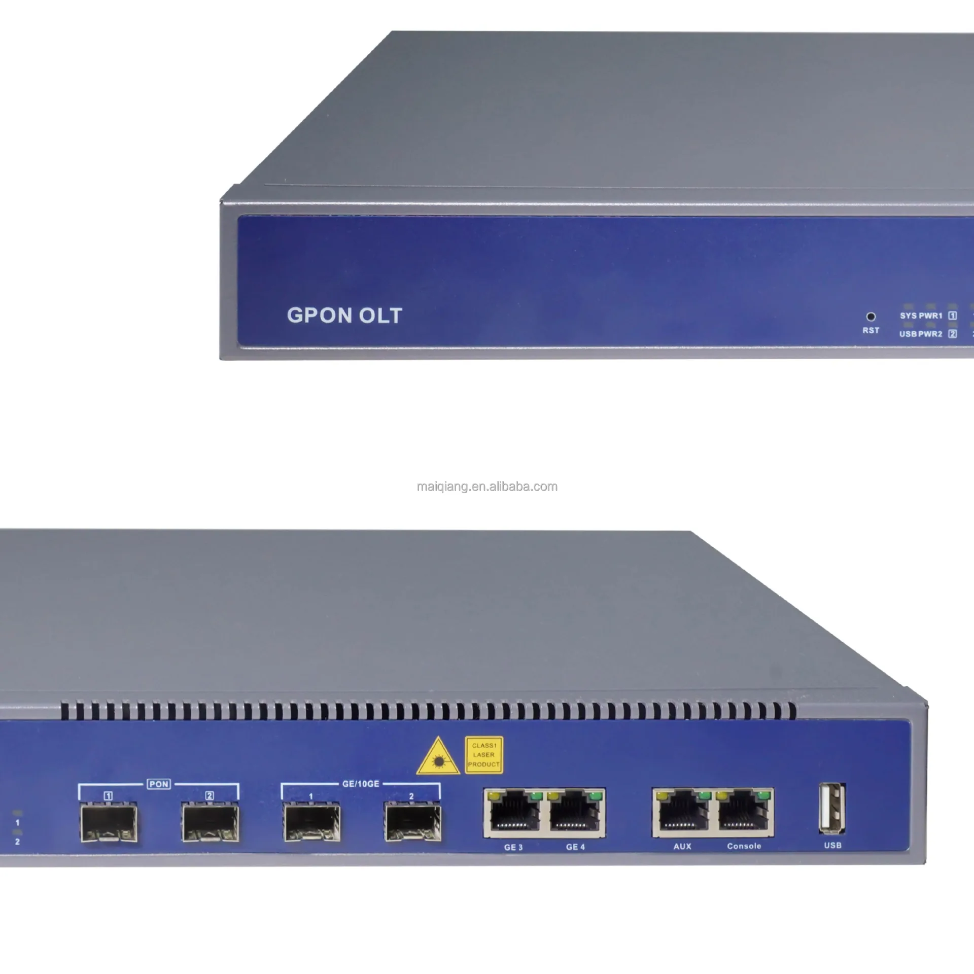 Vsol Gpon Olt 2 Port 2 PORT Olt V1600GT Optical Line Terminal GPON OLT ...