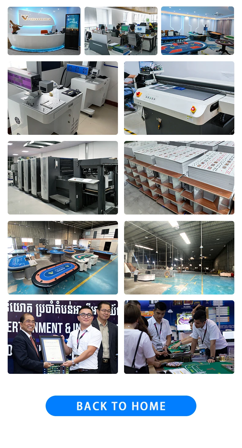 Yh Casino Portable Double Layers Led Light Professional Texas Hold Em ...