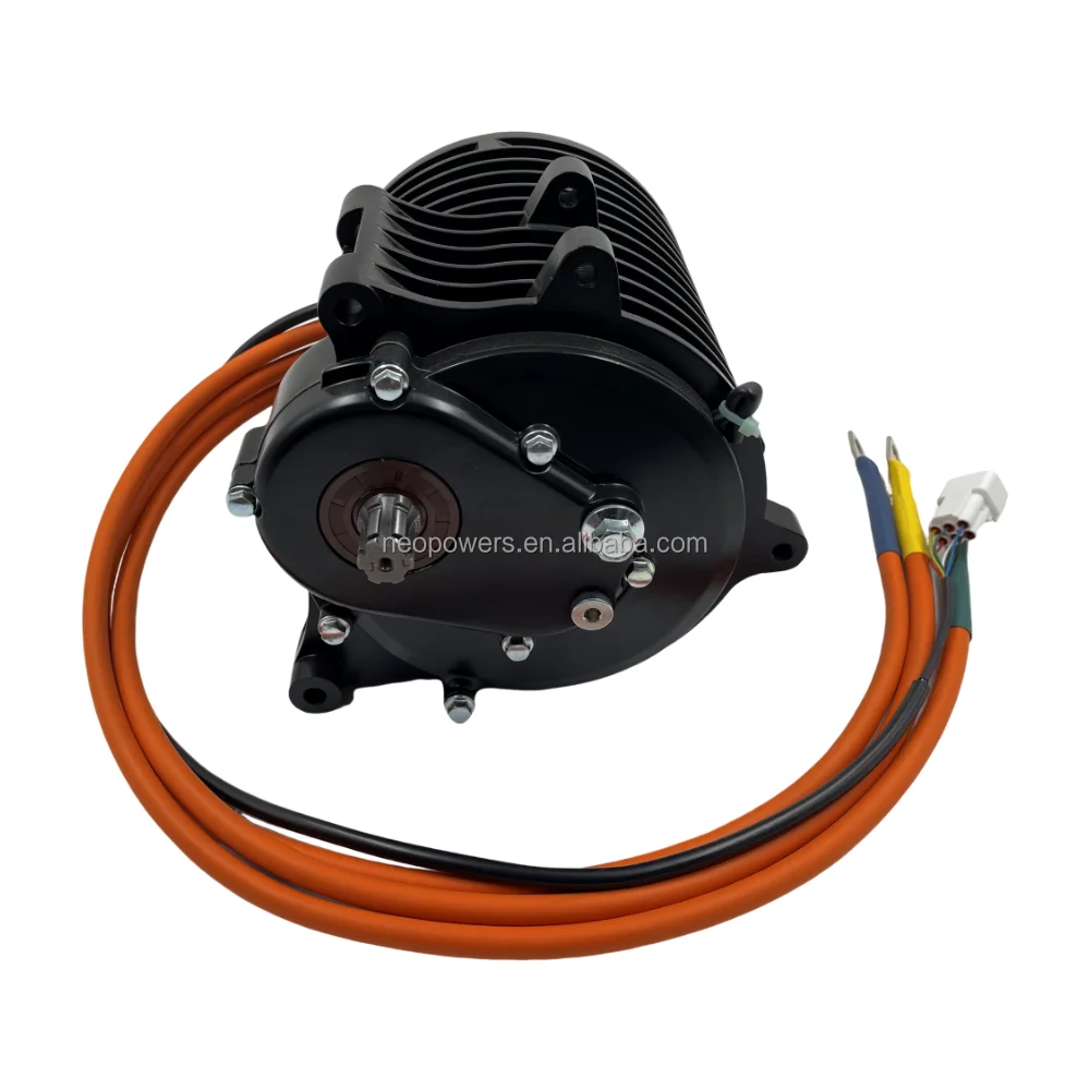 QS138 70H 3000W Mid-Drive BLDC Motor for Electric Bike, Moped & Dirt ...