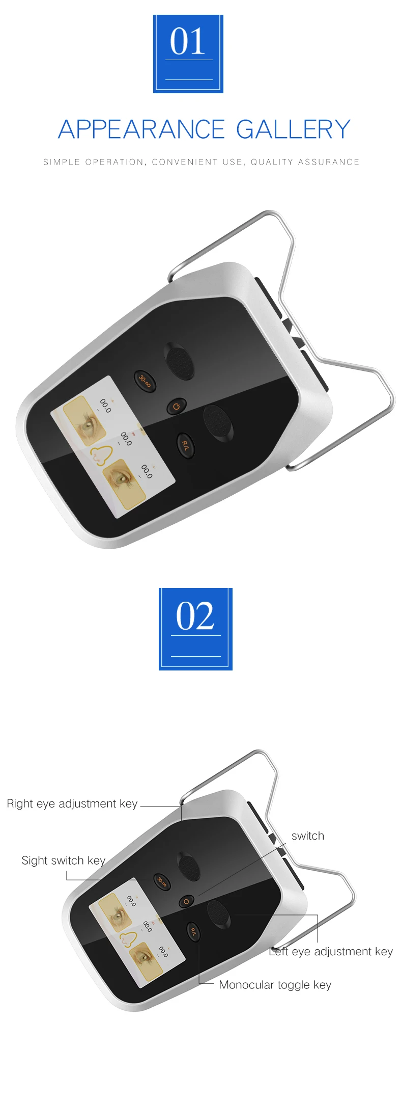 Nidek Pupil Meter Pd Meter Pd-400 - Buy Pupil Meter,Digital Pupilmeter ...