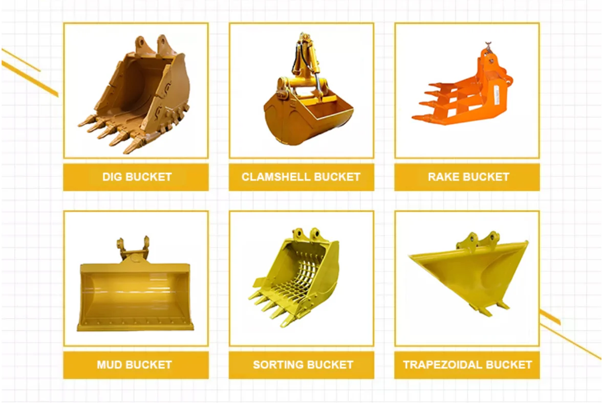 Standard Excavator Bucket Sizes - Chinese Excavator Bucket