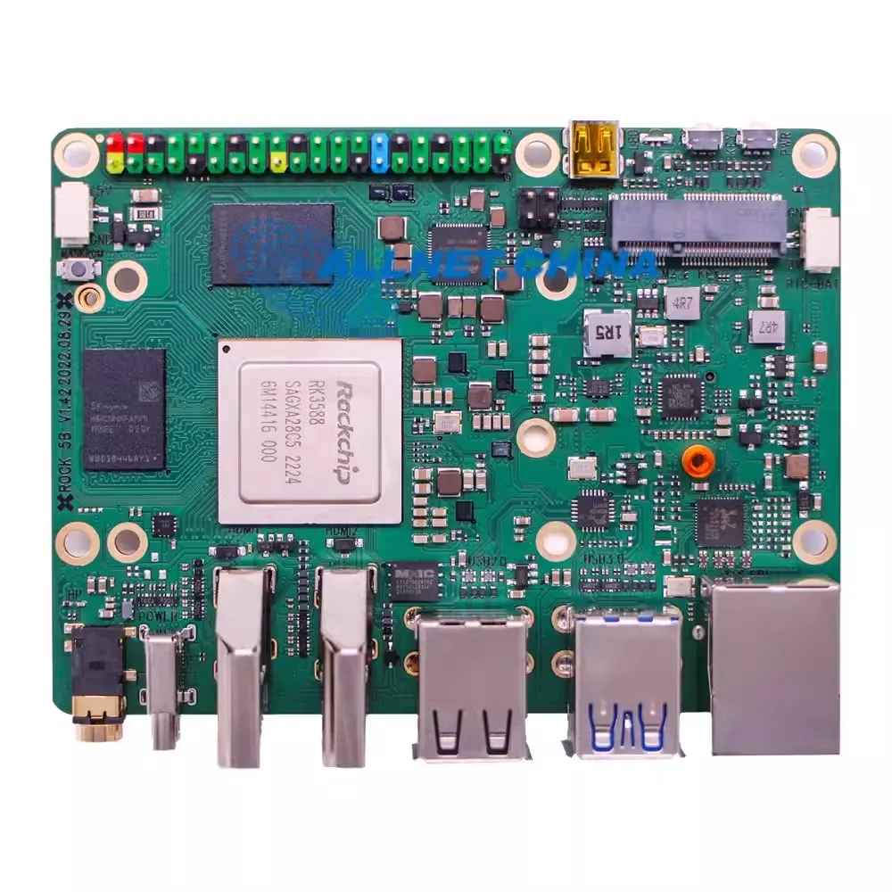 ROCK 5B Development Board - Multifunctional Single Board Computer