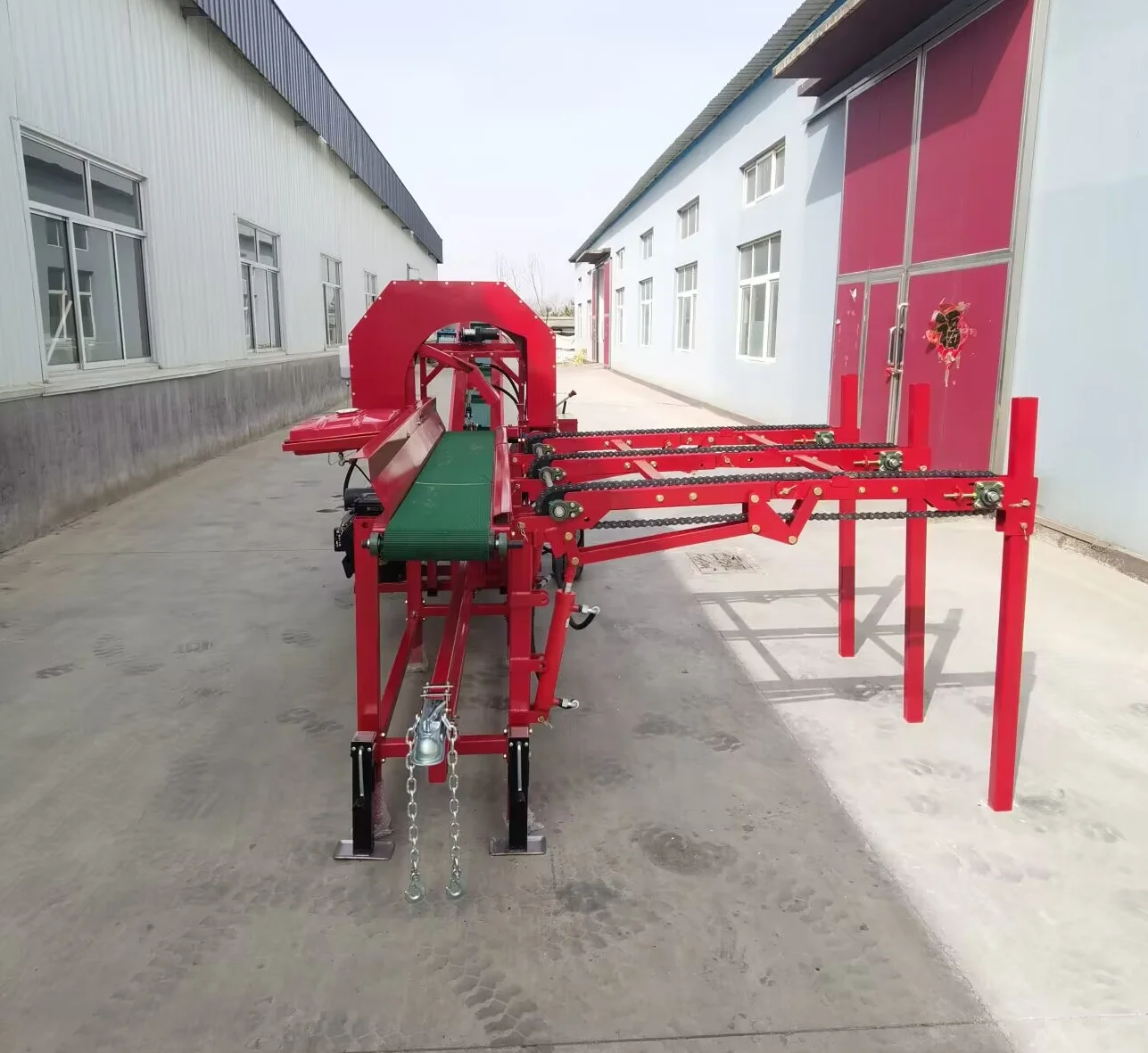 40 Ton Automatic Firewood Processor - Efficient Wood Splitter