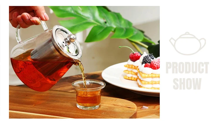 Microcrystalline Glass Kettle Transparent Glass Kettle Teapot Wholesale ...