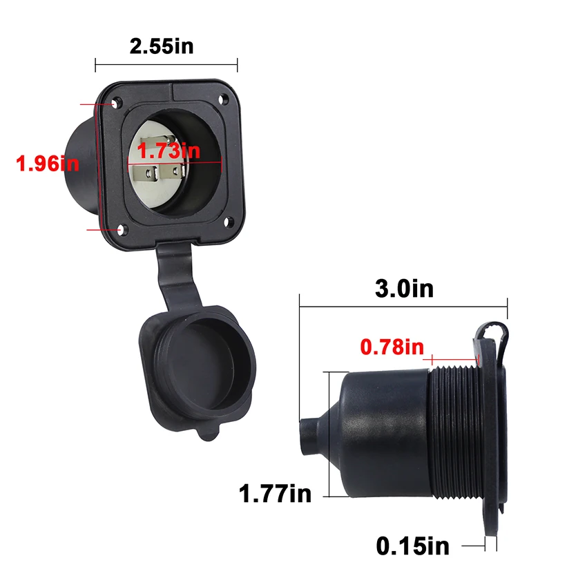 Canada Waterproof Power Us 3 Prong Ac Extension Cable Outdoor Nema 5 ...