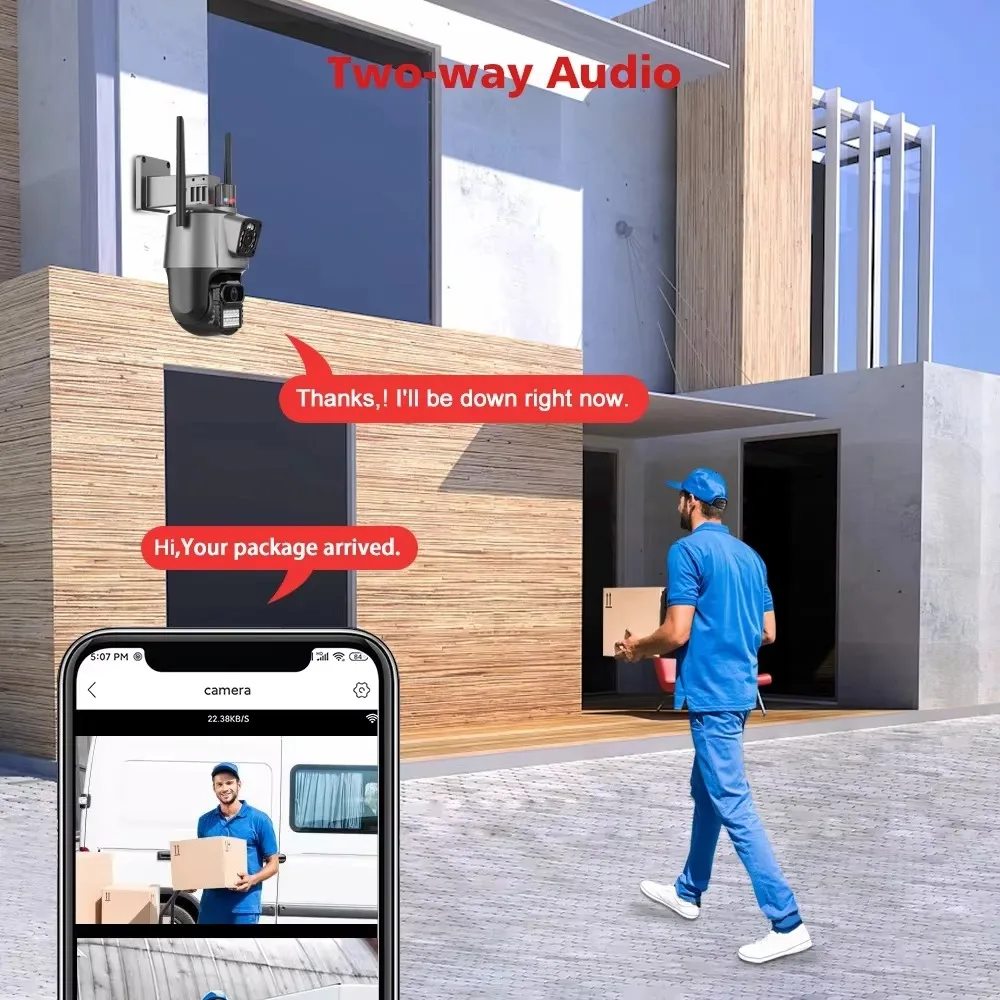 2025 New CCTV Camera System Yiiot V360 - Security Cameras Wireless Outdoor
