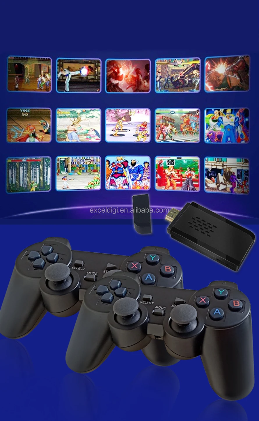 Factory Android Tv Box Electronic Boxing Game Machine 4k Video Fc Retro ...