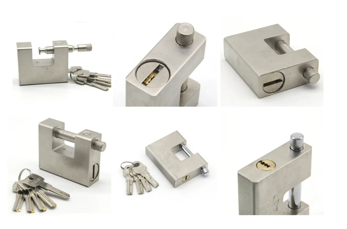 Hotselling Iron Rectangular Heavy Duty Padlock Iron Padlock Rectangular ...