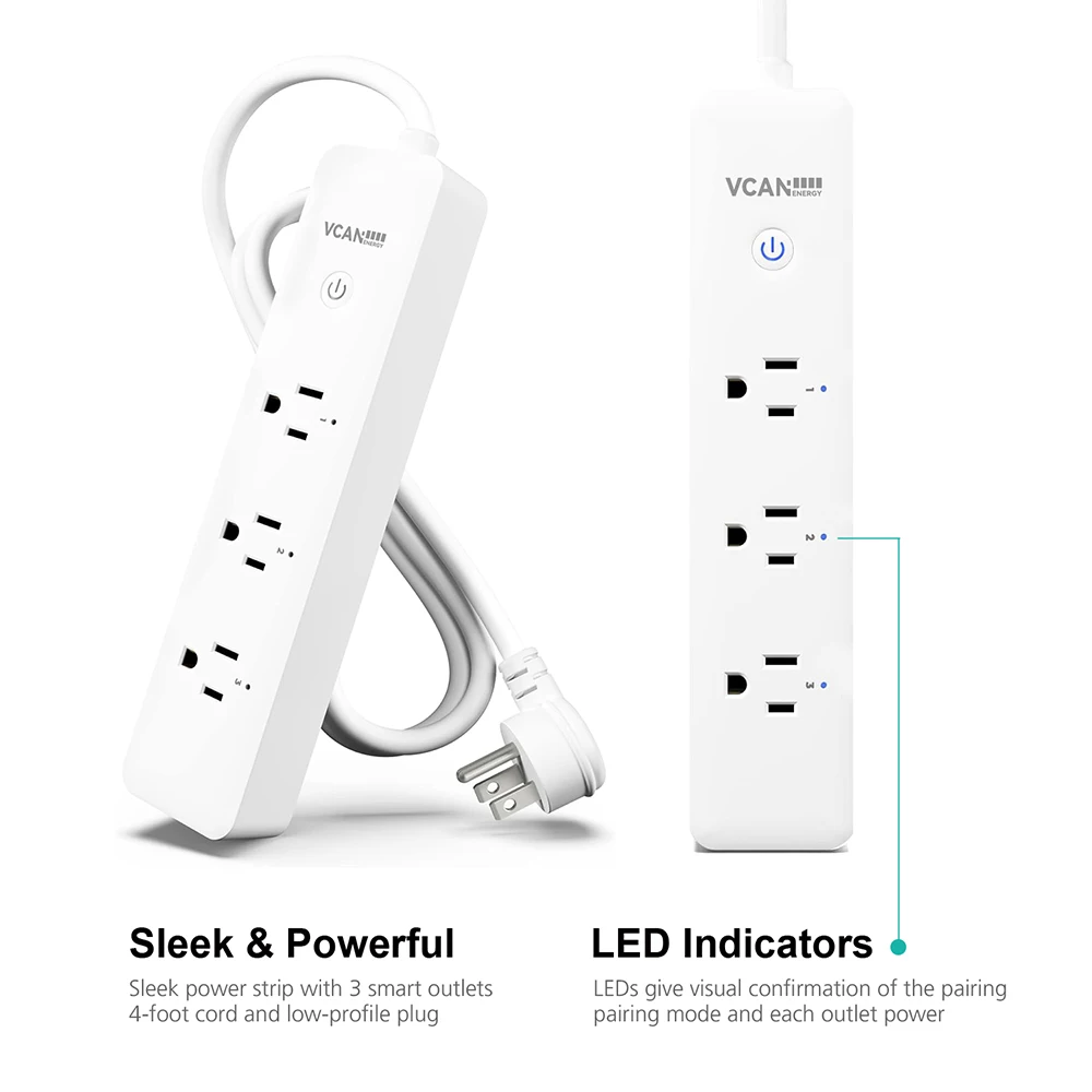 Electric Extension Socket Power Strip App Control Uk Eu Us Universal ...