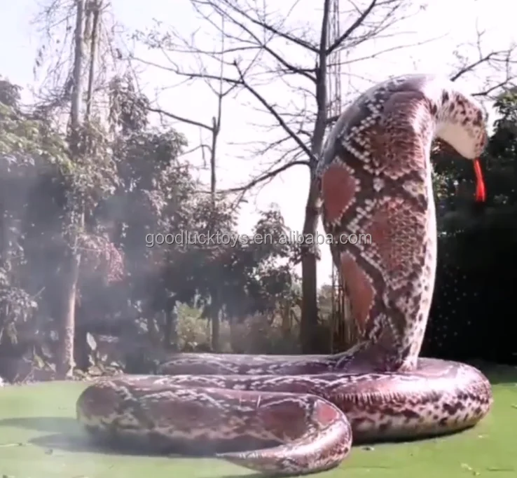 Giant Inflatable Snakes - 10ft Tall, Eye-Catching Replicas