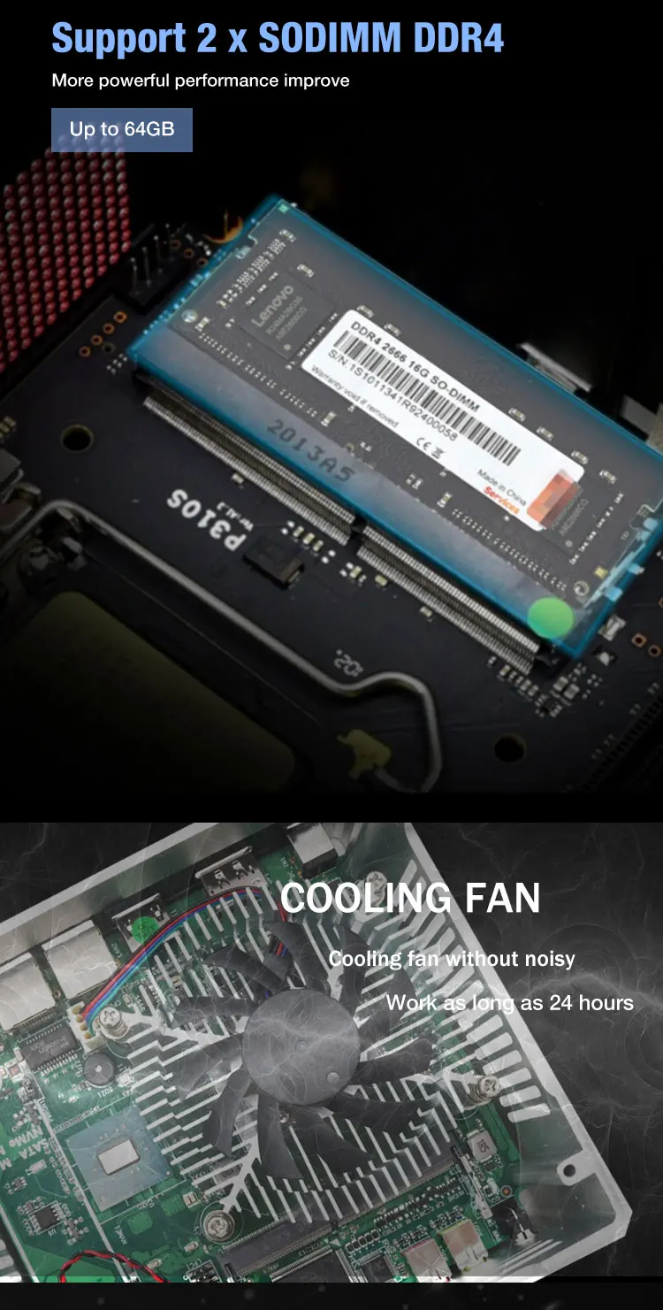 T8 Pro Mini Pc N5095 Lpddr4x 8gb 128gb Computer Business Desktops Pc ...