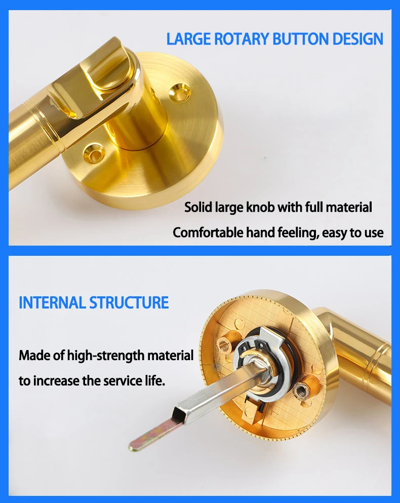 A Sleek And Stylish Design With A Circular And Minimalist Door Handle ...