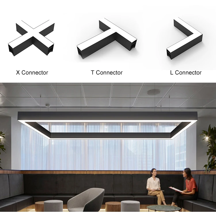 Energy Efficient LED Linear Lights for Office - 50000hrs
