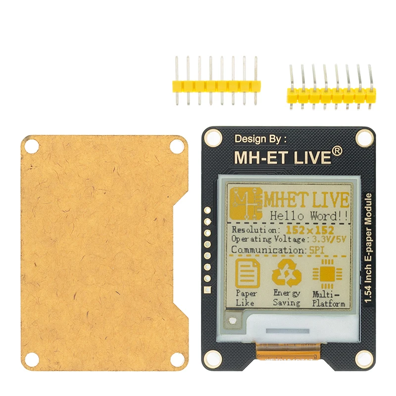 1.54 Inch Epaper Module - E-Ink Display for STM & Arduino
