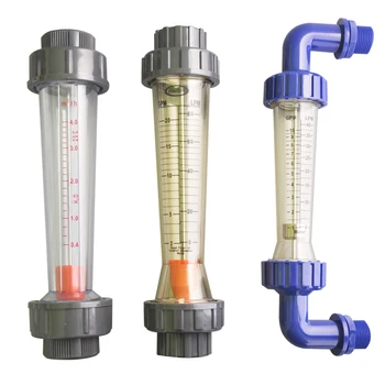 Darhor Pc Pvc Abs Inline/panel Type Seawater Plastic Rotameter Liquid ...