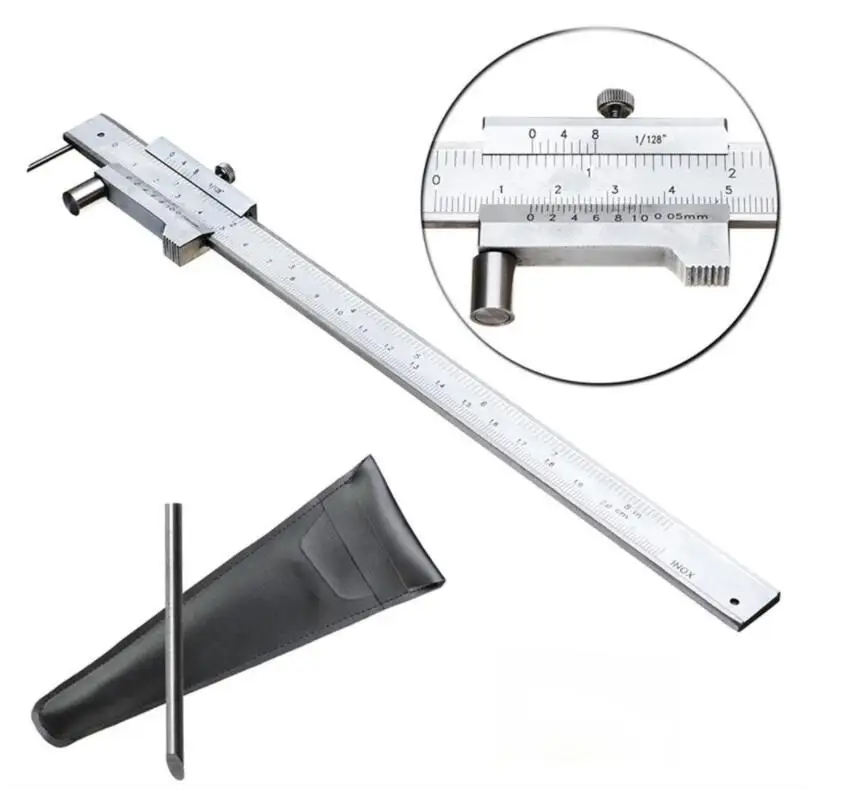 Stainless Steel Parallel Marking Vernier Caliper With Carbide Scribe ...