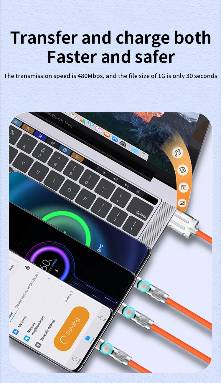 Chinese Odm Oem Custom Manufacturing Company Usb Micro Type-c 3 In 1 ...