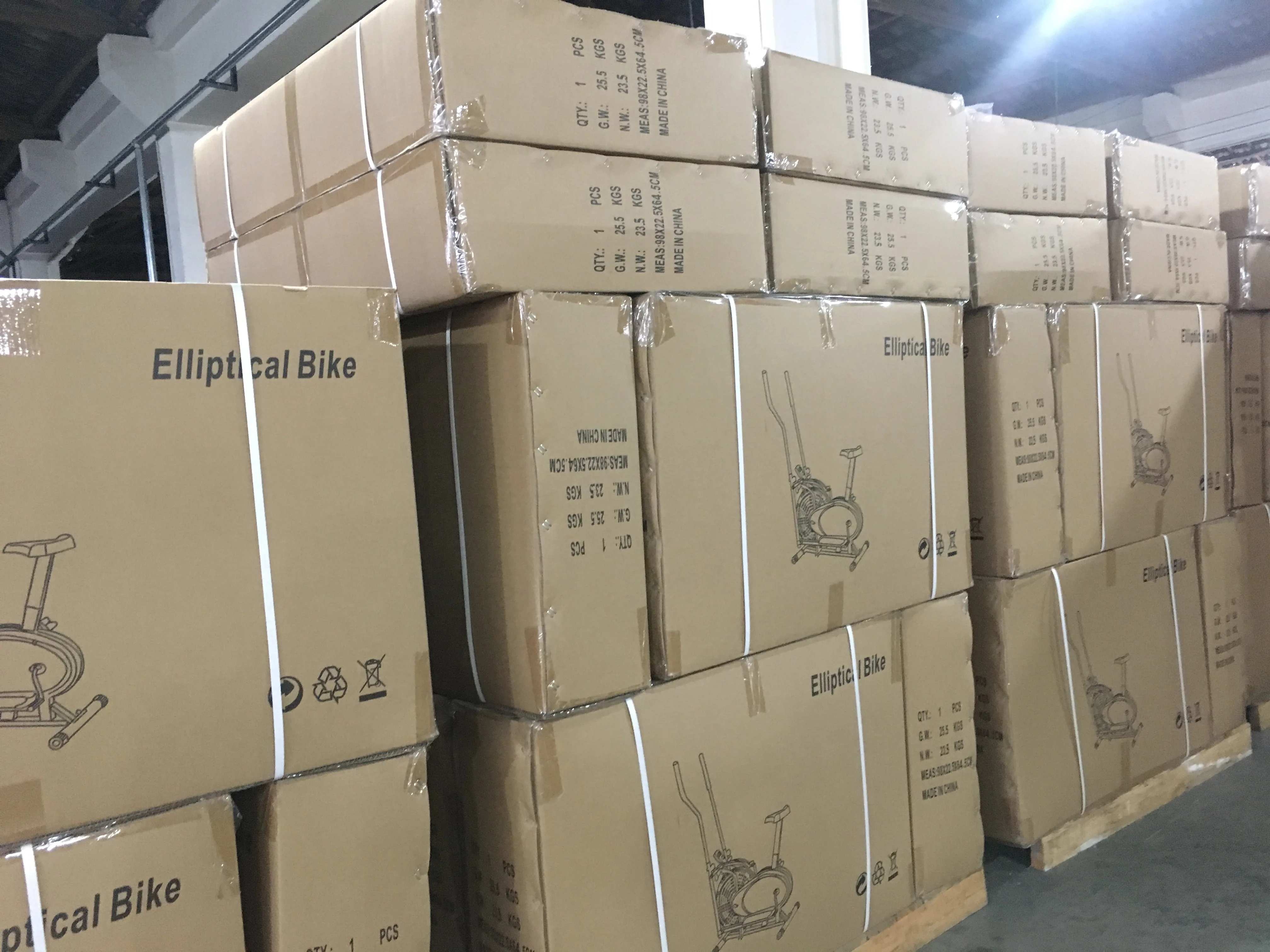 Home Office Fitness Crosstrainer 4 In 1 Elliptische Fiets Met Halter En ...