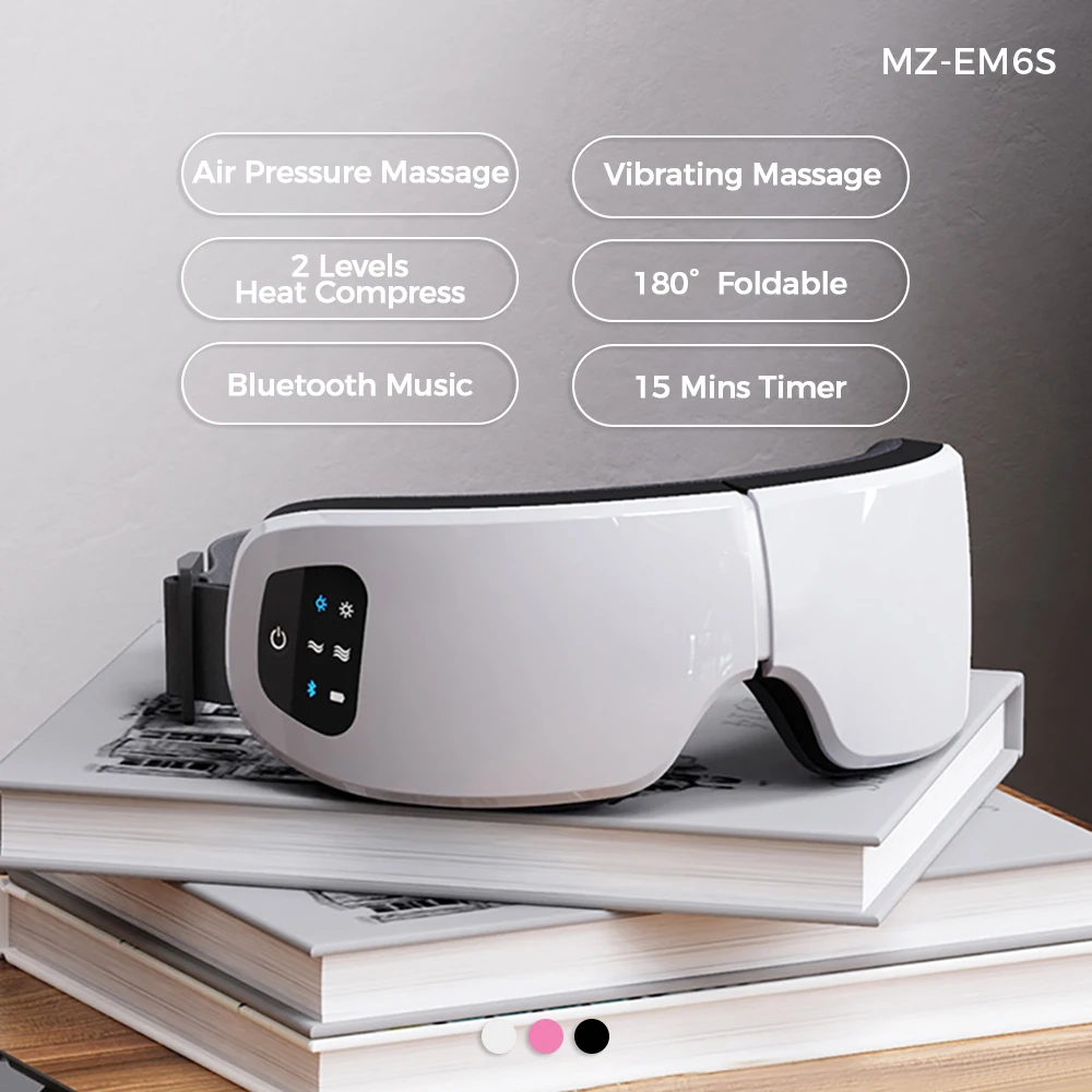 Smart Eye Massager - Reduce Eye Strain with 4D Vibration