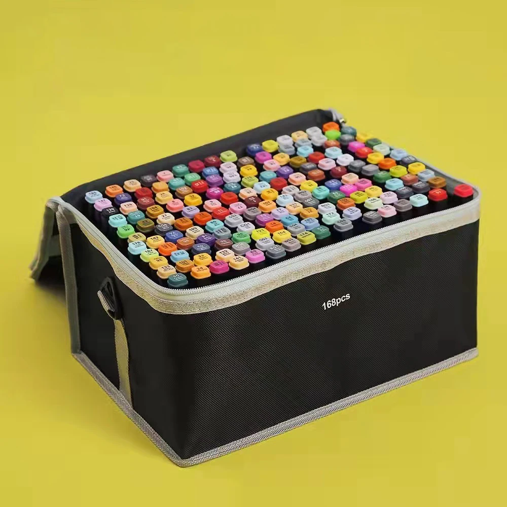 Wholesale Children Water-based 24 36 48 80 Colors Oily Bag Painting ...