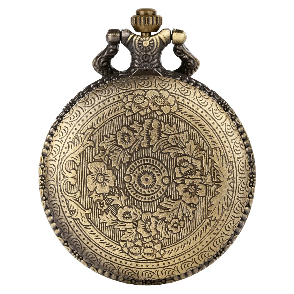 2025 New Design Monk Fist Vintage Steampunk Quartz Pocket Watch with ...