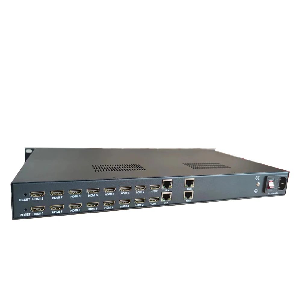 16 Channel Digital TV Headend System - Efficient Encoding