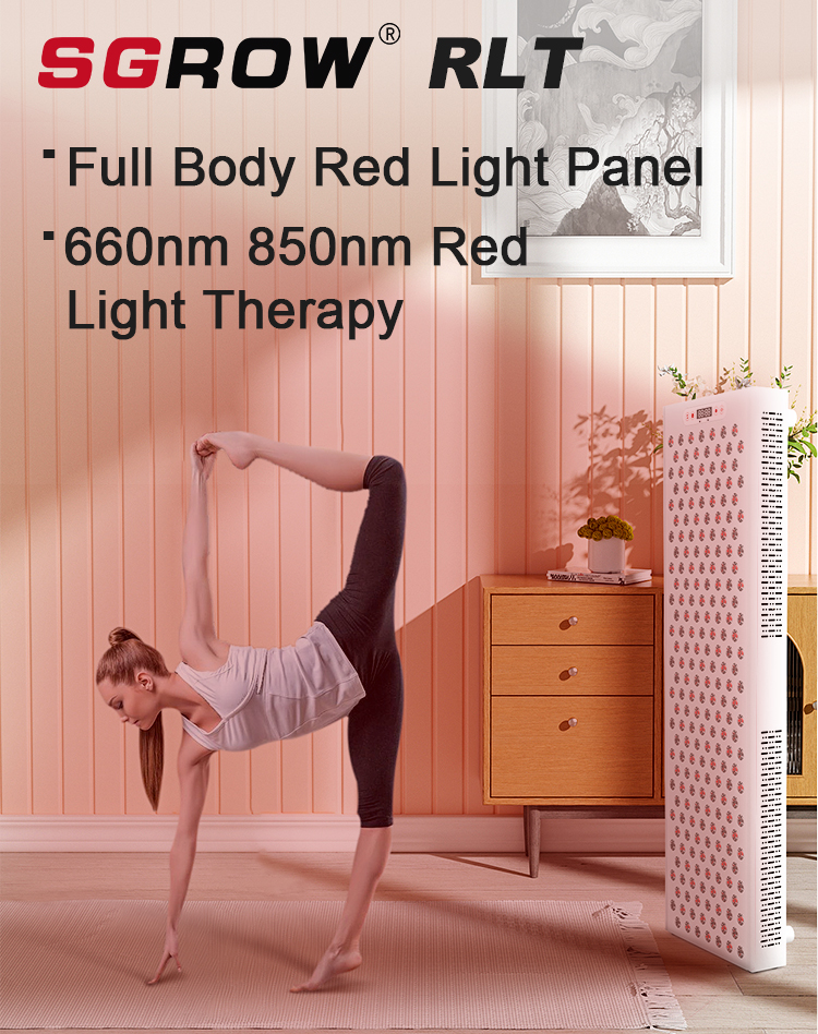 Sgrow A1200 Red Light Therapy Panel - 660nm & 850nm Leds
