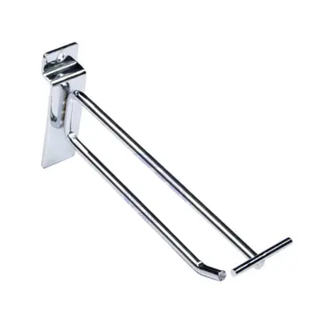 Retail Fixtures Heavy Duty Slat Wall Hook Two Prong Notch Hook Display ...